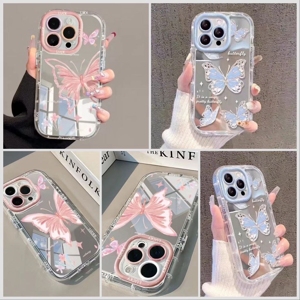 Jual Case MIRROR KACA For INFINIX HOT 30I 40I 40 PRO 30 PLAY SMART 7 8 ...