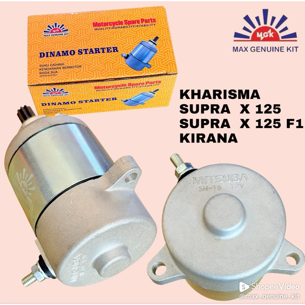 Jual MGK DINAMO STATER SUPRA 125 KARBU , SUPRA X 125 INJEKSI , KHARISMA ...