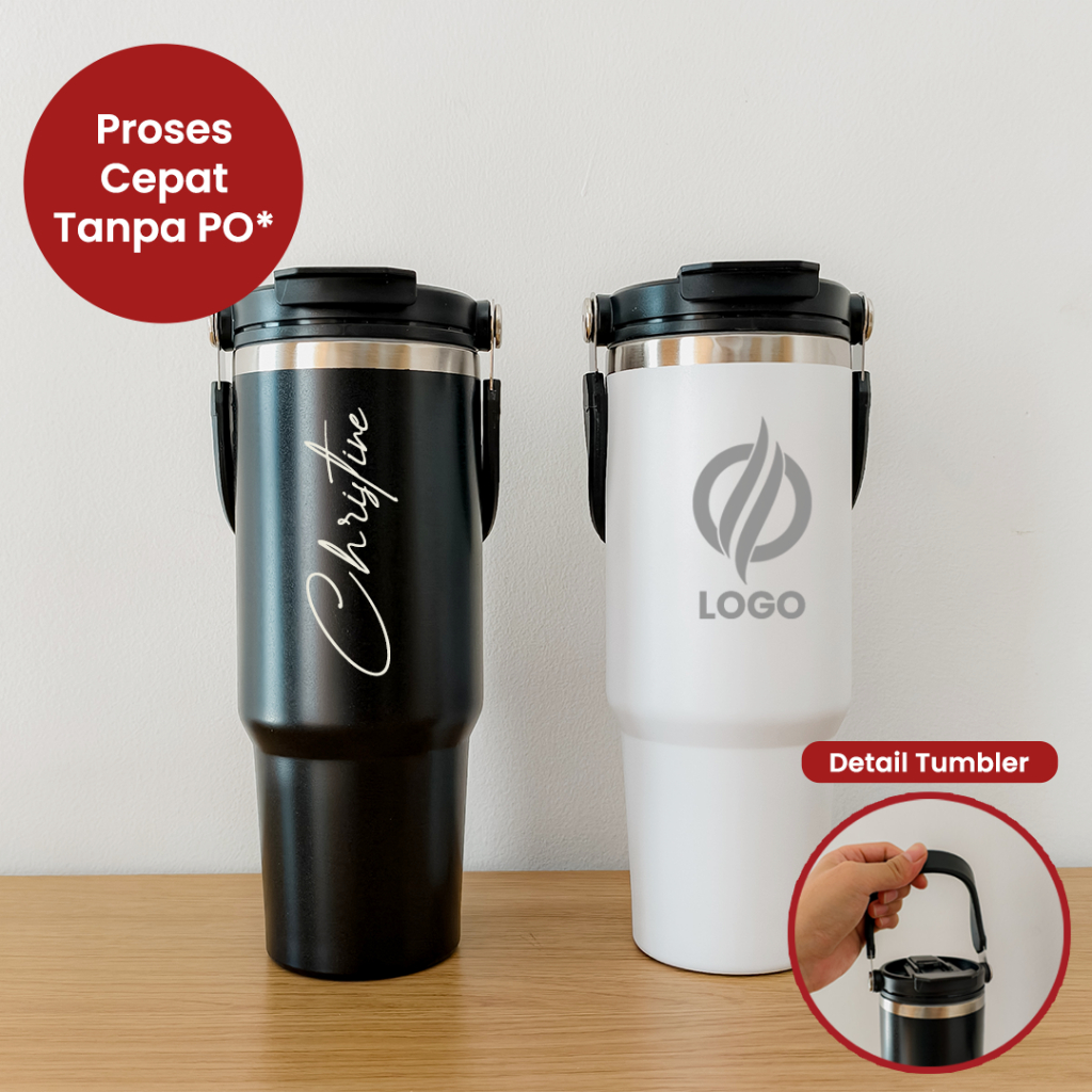 Jual Tumbler Tyiso Custom Nama Kado Tumblr Grafir Logo Botol Minum ...