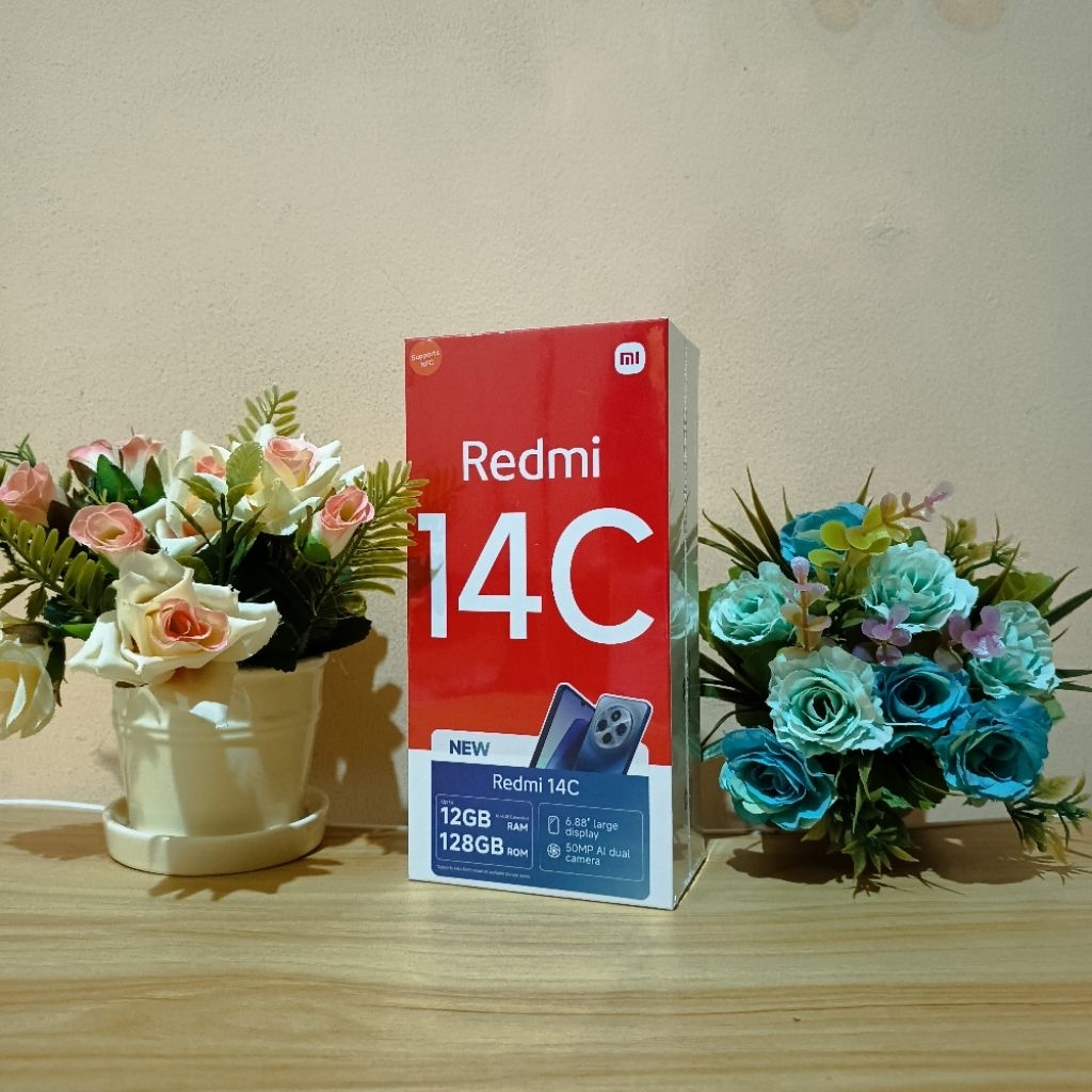 Jual Xiaomi Redmi 14C RAM 6/128Gb Garansi Resmi No Repack | Shopee ...