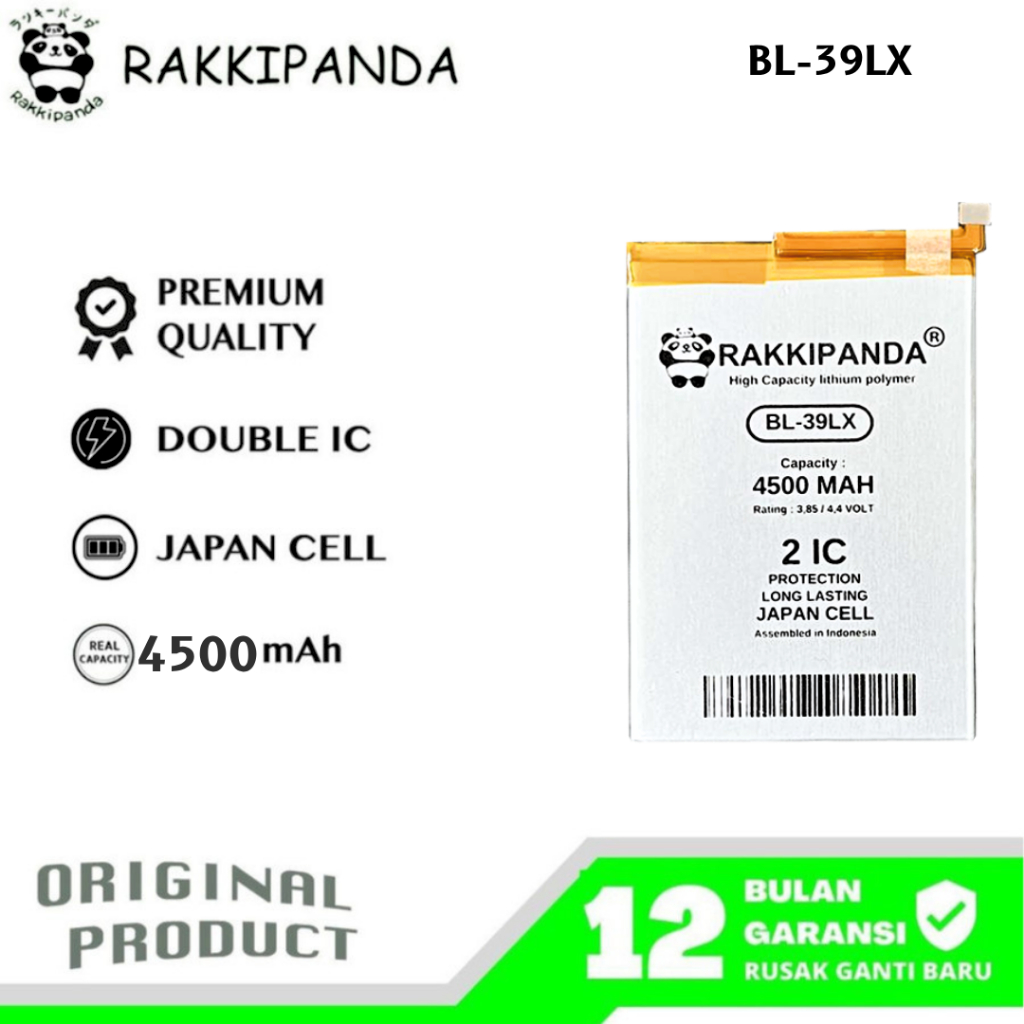 Jual RakkiPanda - BL-39LX Infinix S5 X652 / S5 Lite X652B / Smart 4 ...