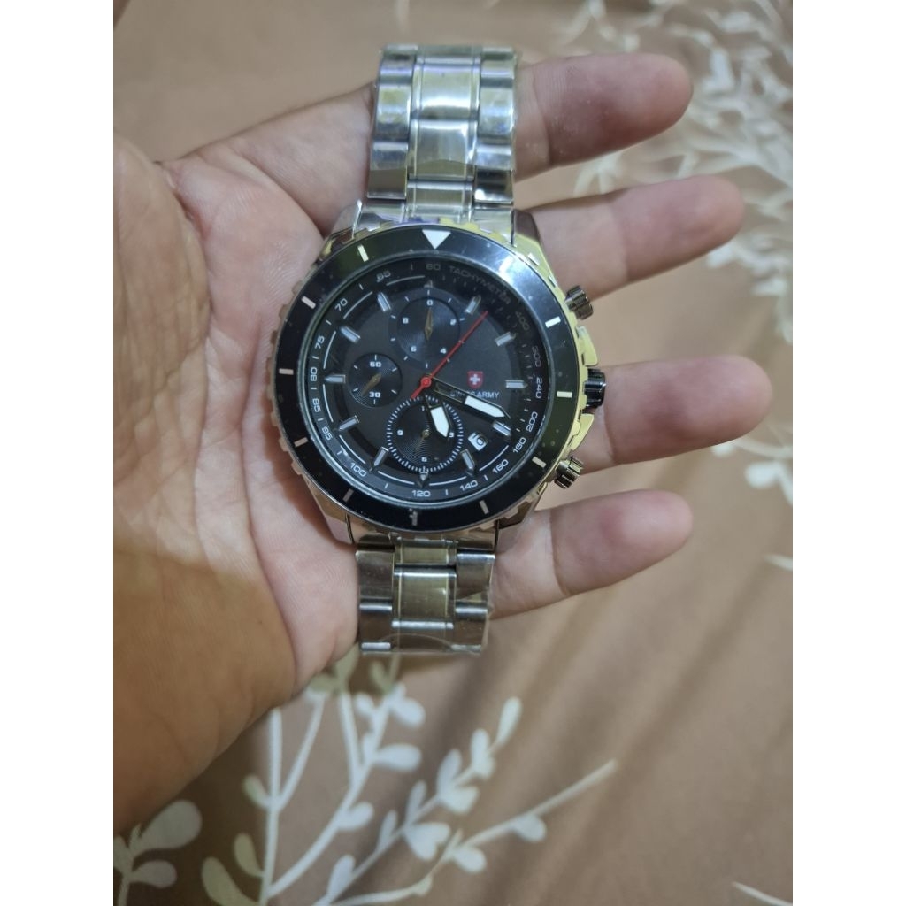 Jual Jam tangan rantai chrono aktif | Shopee Indonesia