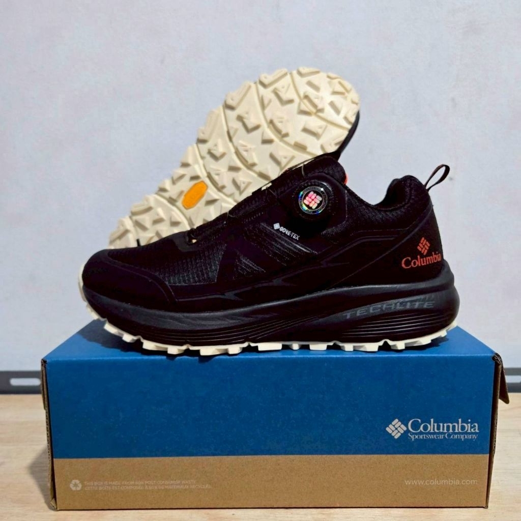 Jual Sepatu Columbia GTX - Black White | Shopee Indonesia