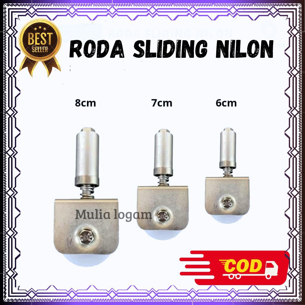 Jual RODA SLIDING NILON, RODA PAGAR SLIDING NILON RODA PAGAR LREL ...