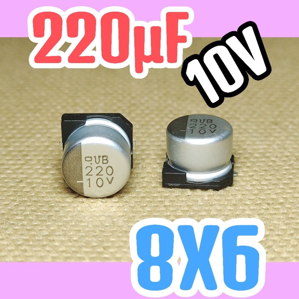 Jual Solid kapasitor capasitor elko elco SMD 10v 220uf 10v 220 uf 10 v ...