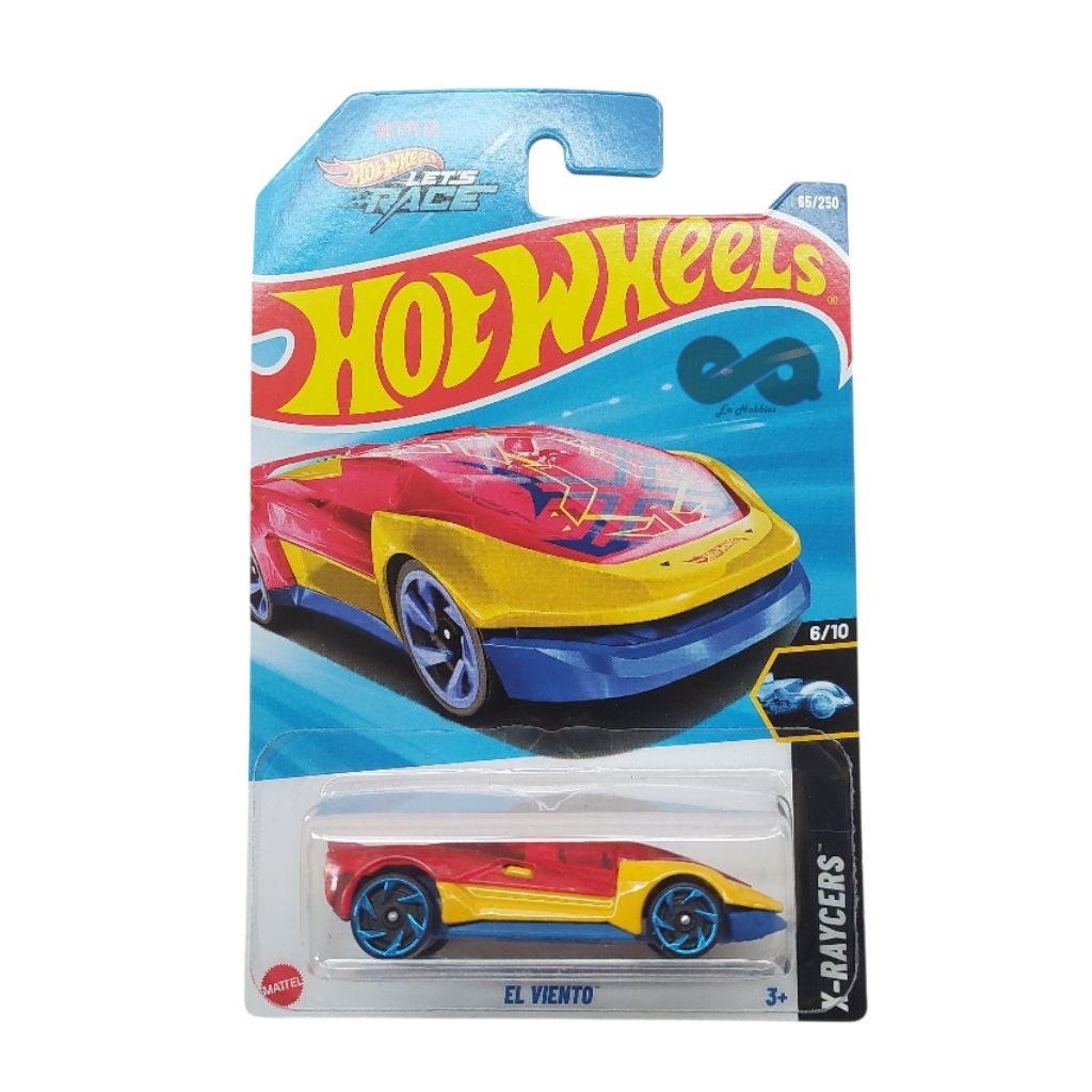 Jual Hot Wheels Lets Race El Viento X-Raycers Fantasy Car - Merah ...