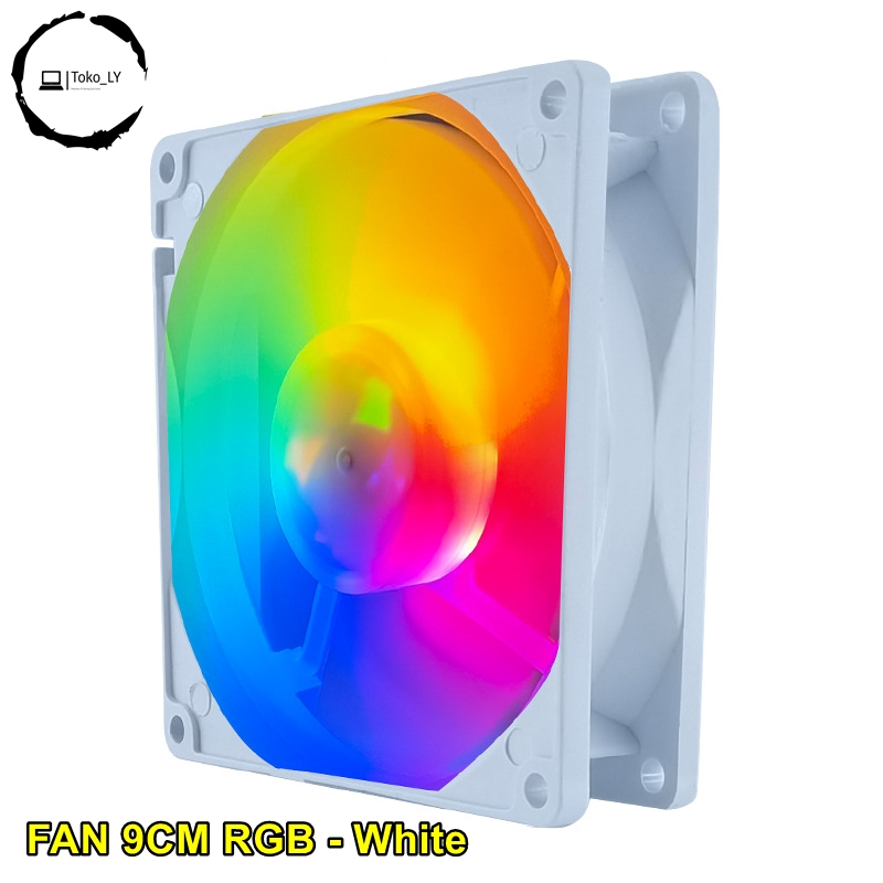 Jual FAN CASING RGB 9CM/ FAN COOLER CASE GAMING PC 9CM - RGB | Shopee ...