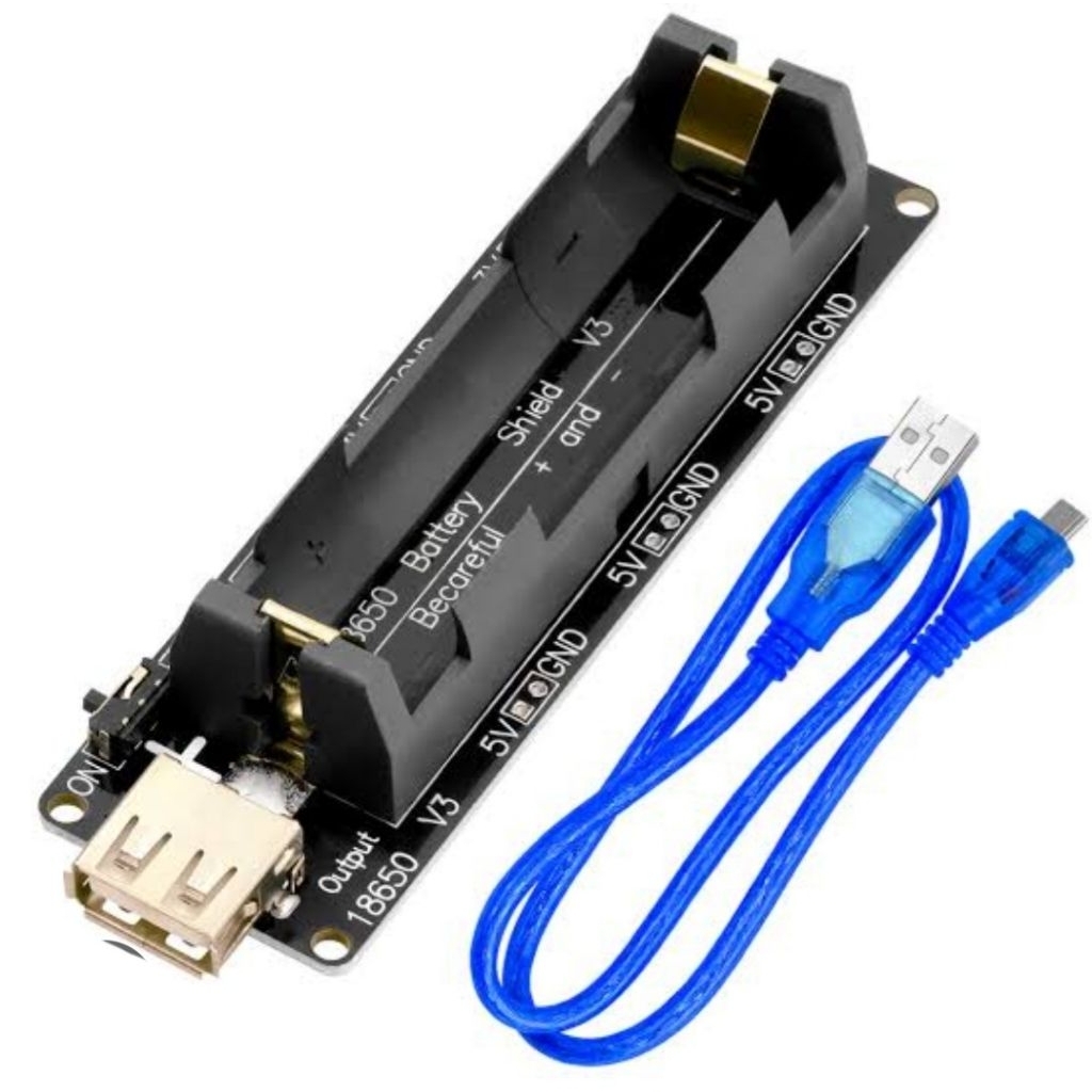 Jual wemosBattery Shield V3 18650 Raspberry Pi WEMOS nodemcu esp3218650 ...