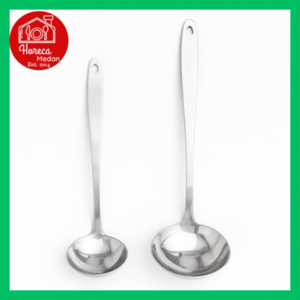 Jual Sendok Sop stainless tebal / Irus sendok kuah gagang stainless ...