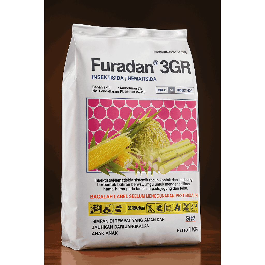 Jual |P1| Furadan 3GR Insektisida Pembasmi Hama 2Kg Original | Shopee ...