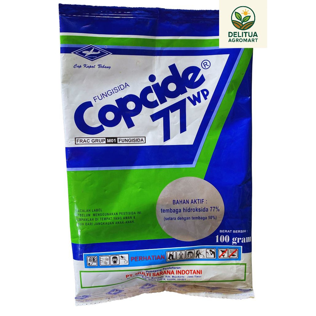 Jual FUNGISIDA CAP KAPAL TERBANG COPCIDE 77 WP 100 GRAM | Shopee Indonesia