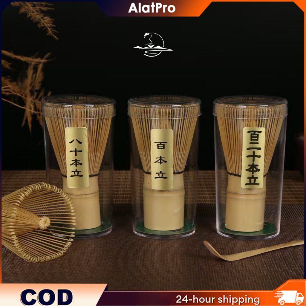 Jual Pengocok matcha bambu 120 gigi / pengocok matcha bambu / pengocok ...