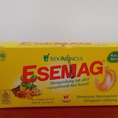 Jual Esemag Cair Box 5 Sachet Sido Muncul Atasi Maag | Shopee Indonesia