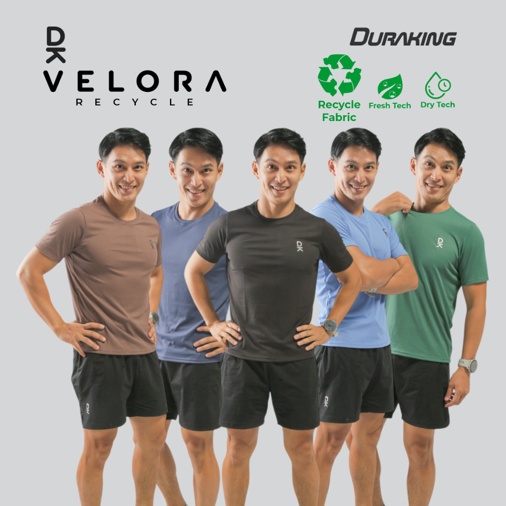 Jual Duraking Baju Olahraga Pria Recycle Velora - Daily Active Wear ...