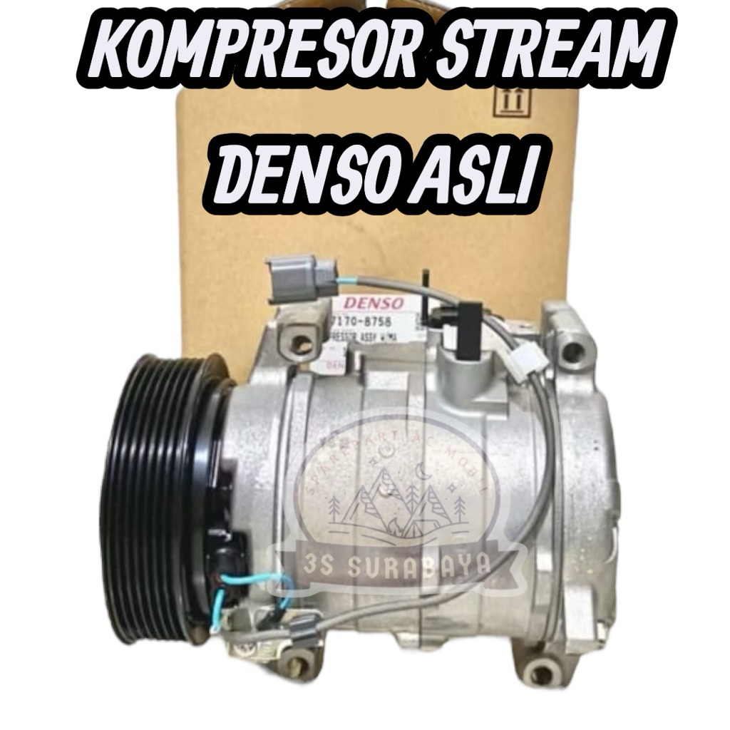 Jual Kompresor Stream Denso asli Honda Ac mobil Compressor (Baru/New ...