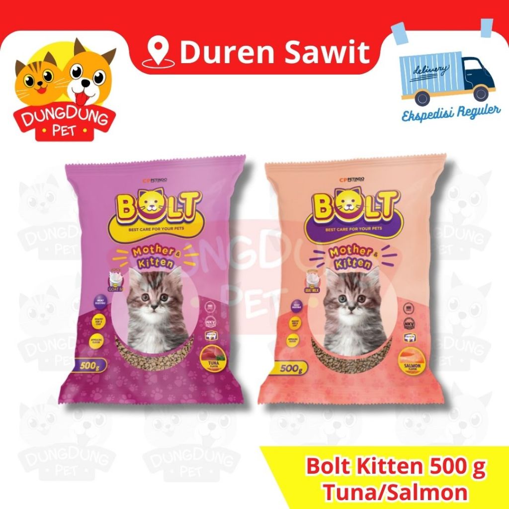 Jual Bolt Mother Kitten Tuna / Salmon Makanan Induk dan Anak Kucing ...