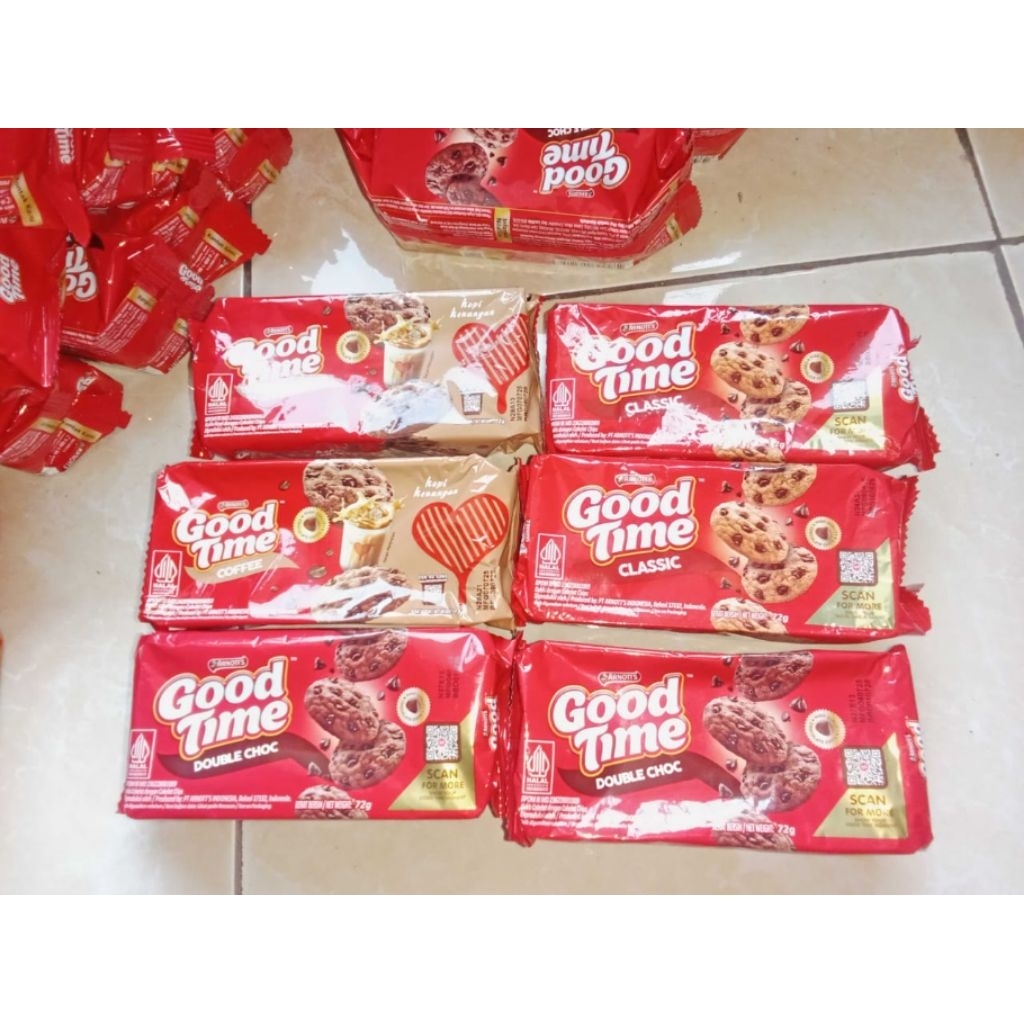 Jual GOODTIME All Variant berat bersih 72GR (HARGA PER SATUAN) | Shopee ...