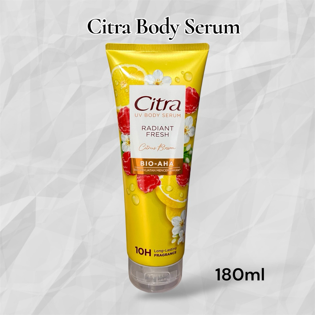 Jual CITRA BODY SERUM RADIANT FRESH BIO-AHA 180ML | Shopee Indonesia