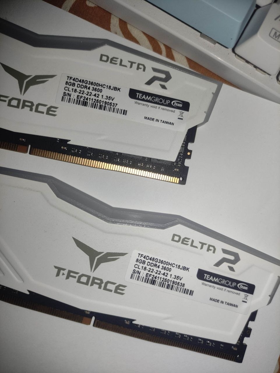 Jual RAM DELTA T-FORCE 16GB DDR4 Kit 3600MHz 8GB x 2 | Shopee Indonesia