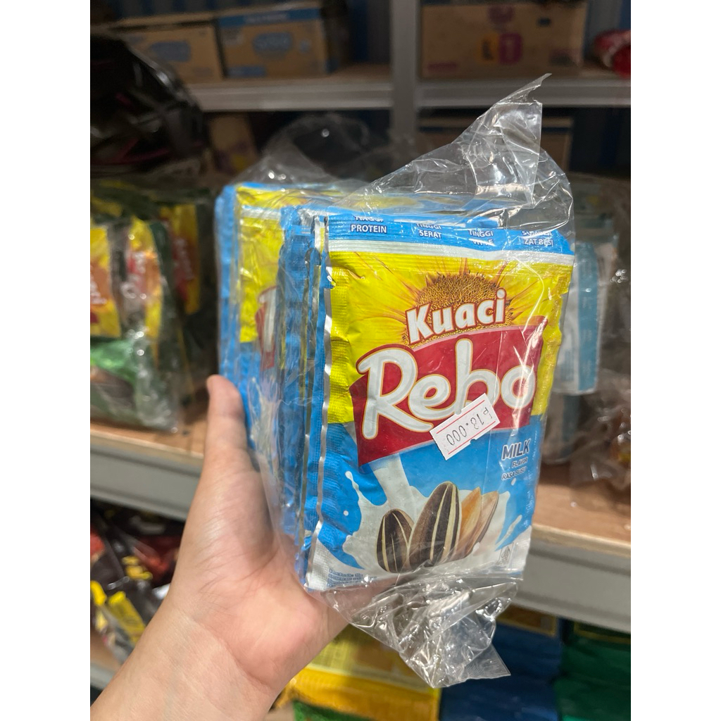 Jual KUACI REBO MILK SACHETAN ISI 20 pcs | Shopee Indonesia
