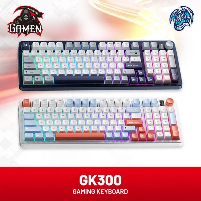 Jual Gamen GK300 | GK-300 RGB Wired Gaming Keyboard | Shopee Indonesia