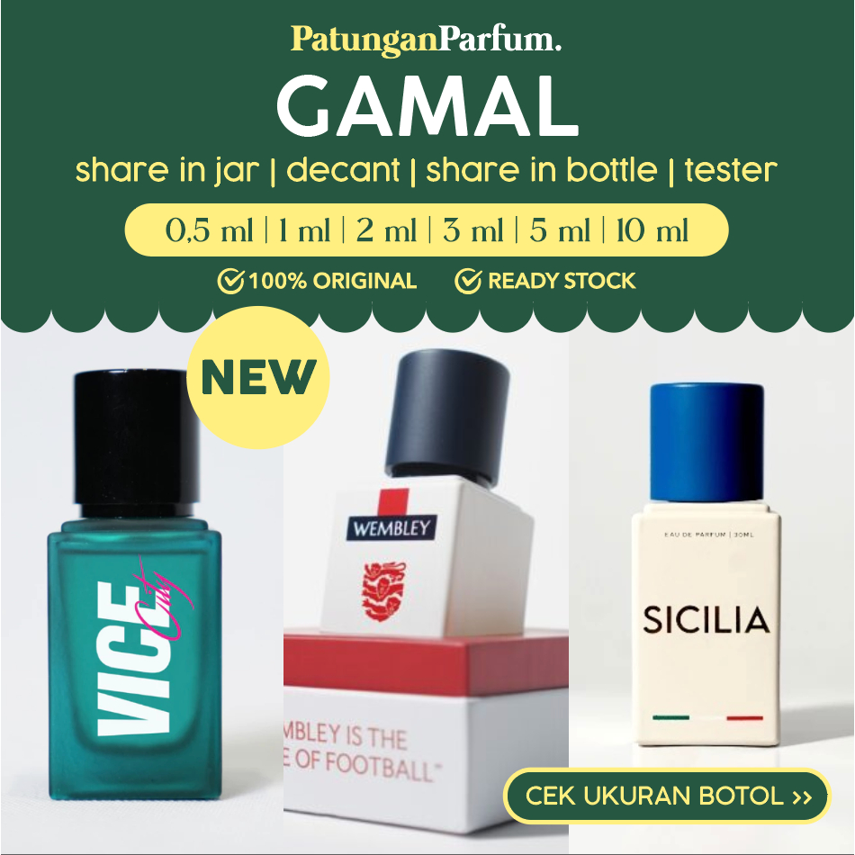 Jual Decant Represcent | Gamal Men - Wembley Sicilia Melawai Vice ...