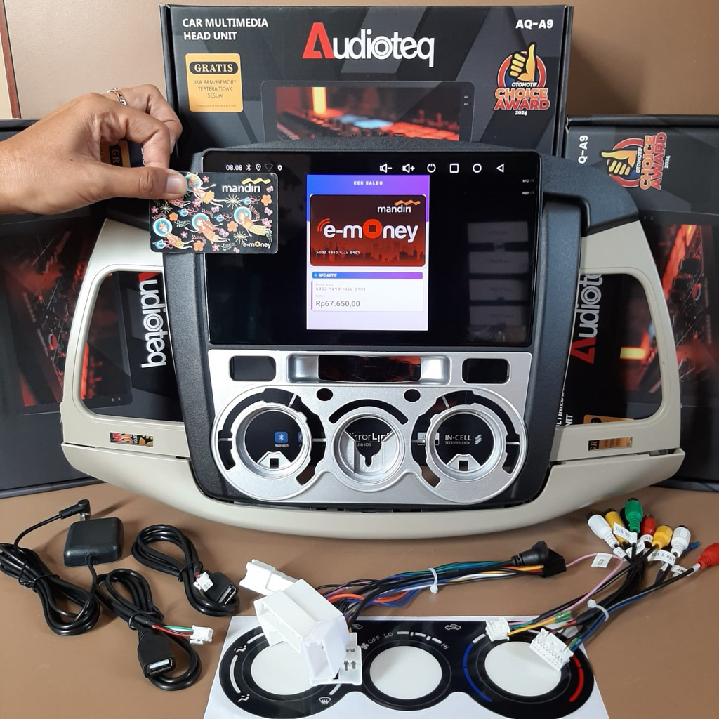 Jual HEAD UNIT ANDROID INNOVA TYPE G 2005 - 2010 ANDROID AUDIOTEQ 9 ...
