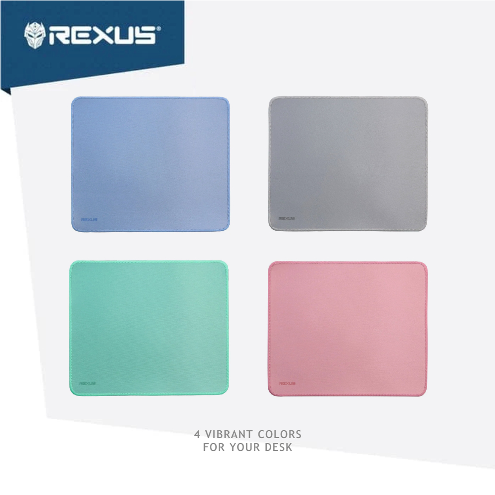 Jual REXUS PIXMAT T100 Mousepad Anti Slip Alas Mouse Pad 25 x 21 cm Ash ...