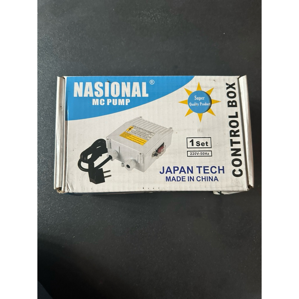 Jual NASIONAL Control Box MC Pump for 4” Submersible 2HP perlindungan ...