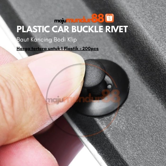 Jual Baut Kancing Body Clip Klip Kancing Plastic Car Buckle Rivet ...