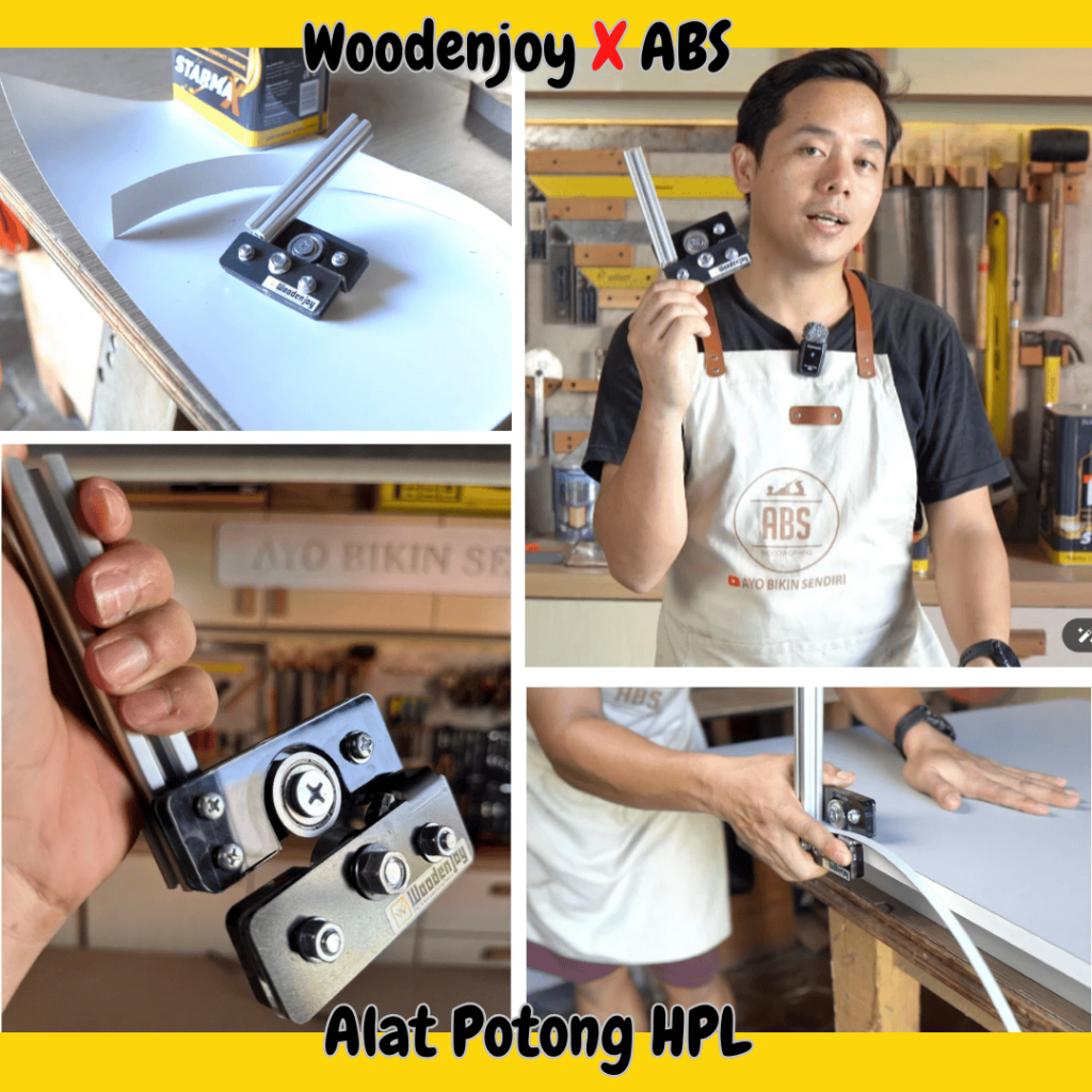 Jual Woodenjoy // ABS // Alat Potong Hpl Terbaik dan Praktis laminate ...