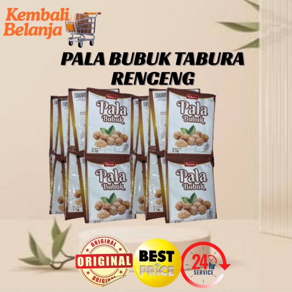 Jual Pala Bubuk Tabura 1 Renceng ( Isi 12 Sachet )/ Pala Tabura 1 ...