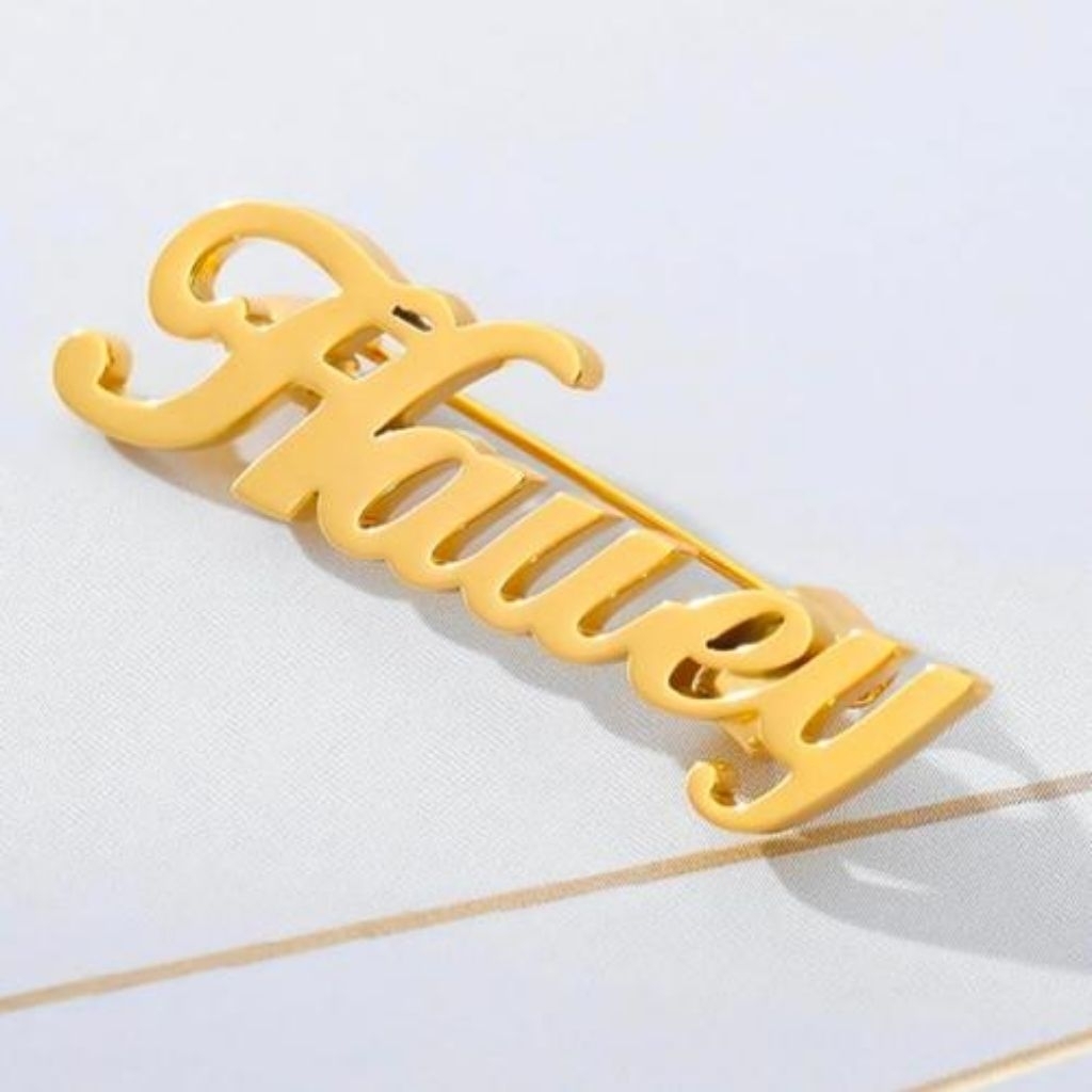 Jual Bros Nama emas | Free Custom Nama (( Lapis emas 24k )) | Shopee ...