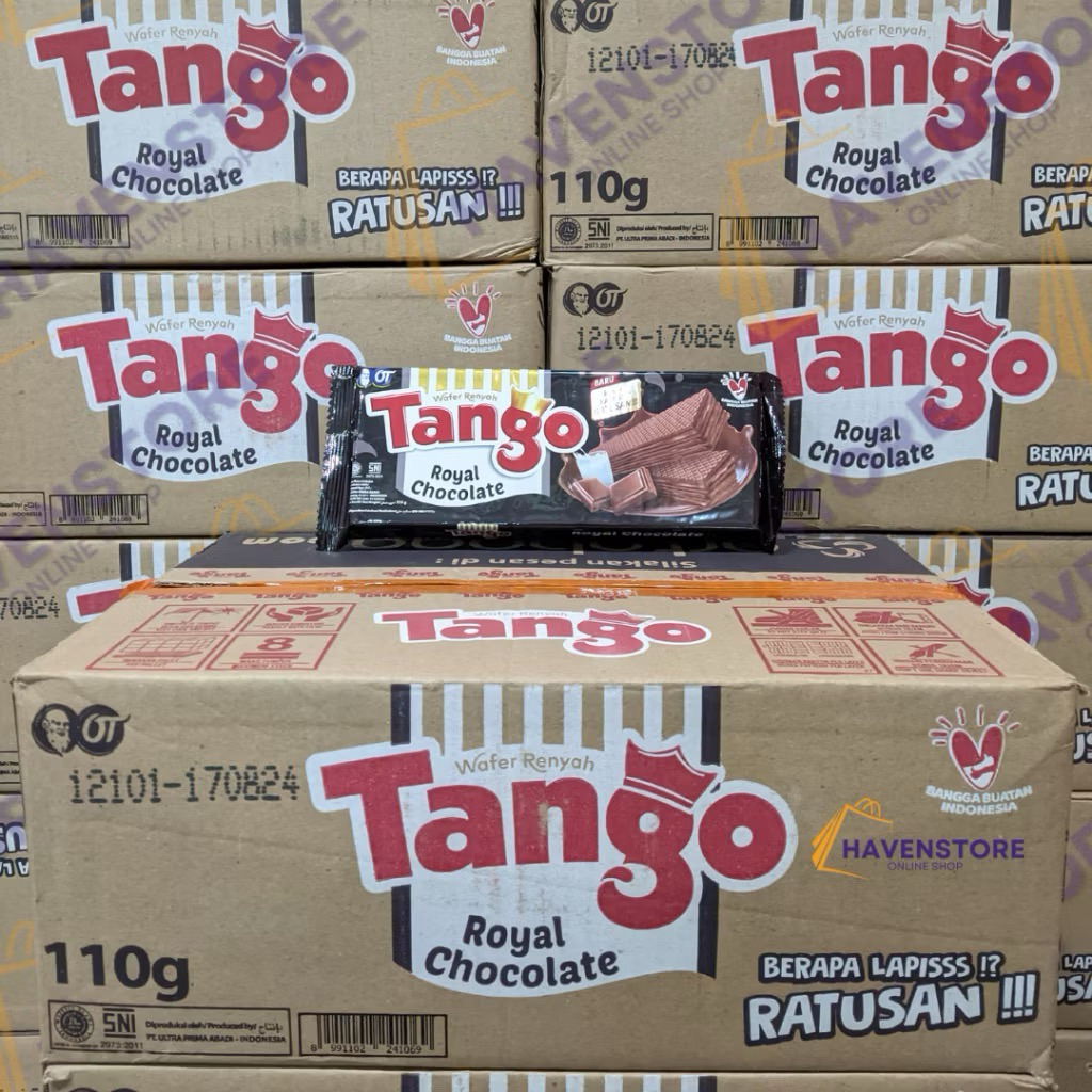 Jual [1 DUS ISI 24 PCS] TANGO WAFER COKLAT 100g x 24 PCS | Shopee Indonesia