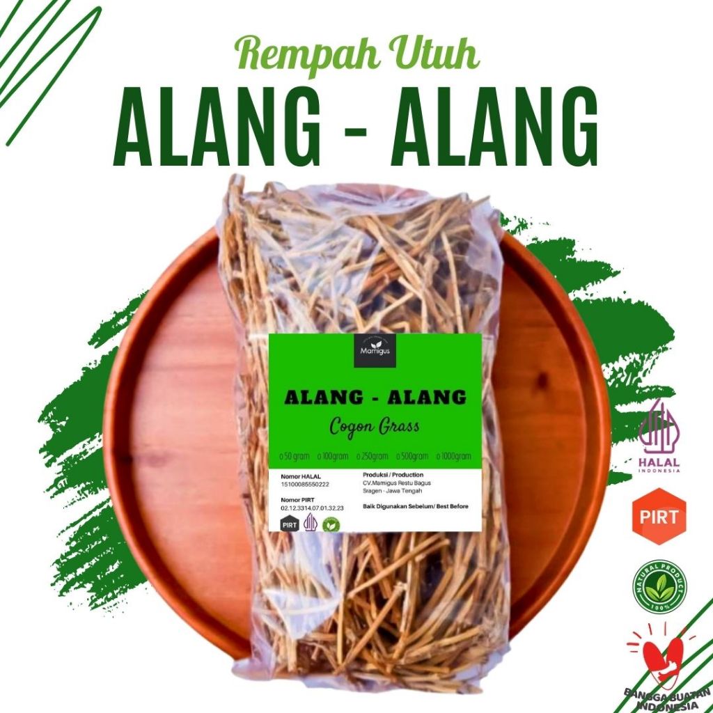 Jual Akar Alang - Alang Kering Herbal Rempah (50 GRAM) | Shopee Indonesia