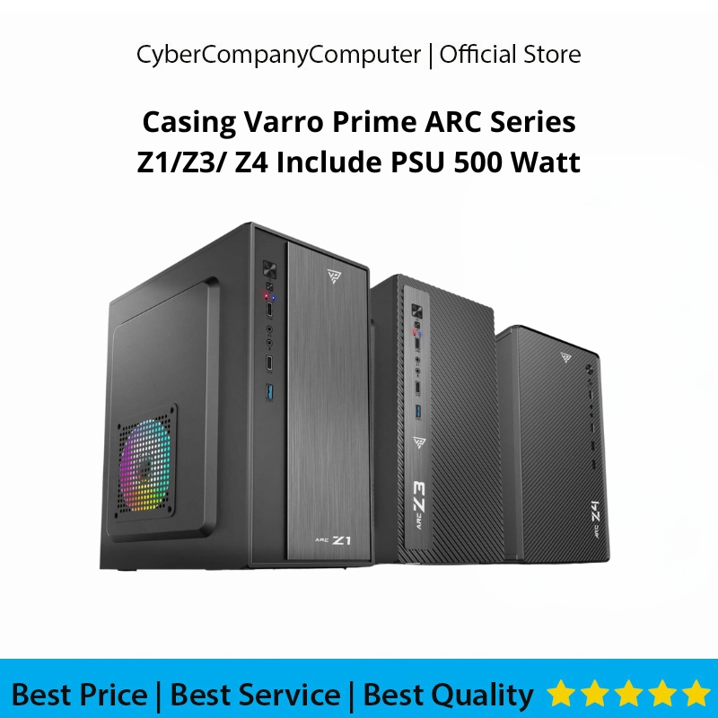 Jual CASING VARRO PRIME ARC Series Z1/Z3/ Z4 Include PSU 500 Watt ...