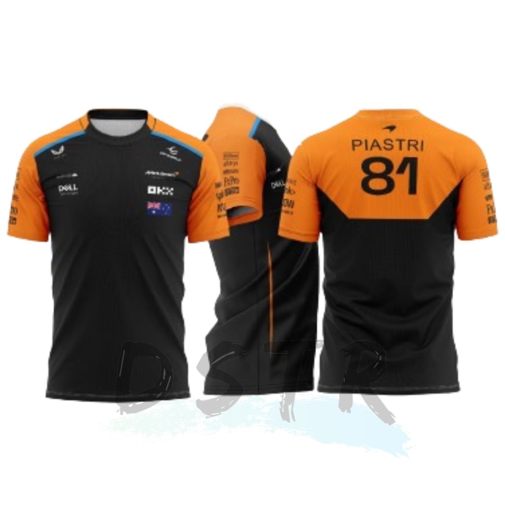 Jual Kaos Jersey F1 2024 Formula One Team McLaren Oscar Piastri ...