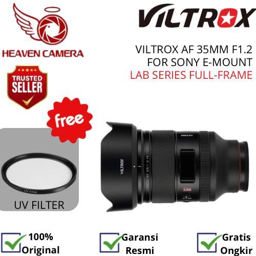 Jual Viltrox AF 35mm f1.2 LAB for Sony FE FullFrame Lens Viltrox 35 mm ...