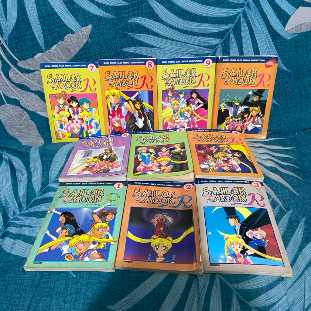 Jual Paket 10 Komik Sailor Moon R Vol 1-9 Dan Edisi Khusus Berwarna Full Color Lengkap Set ...