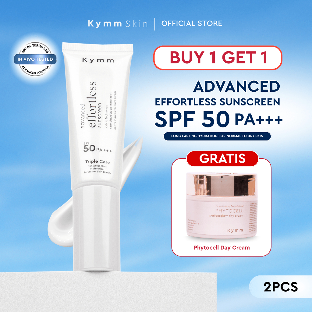 Jual [AFF] [2pcs] [Free Phyto Day Cream] KYMM SKIN Advanced Effortless ...