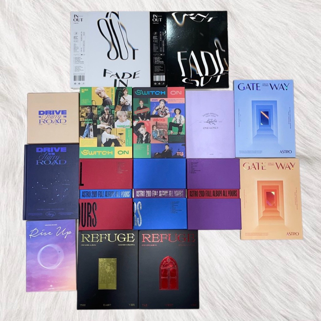 Jual Album ASTRO album only – Switch On, All Yours, Drive to the Starry ...