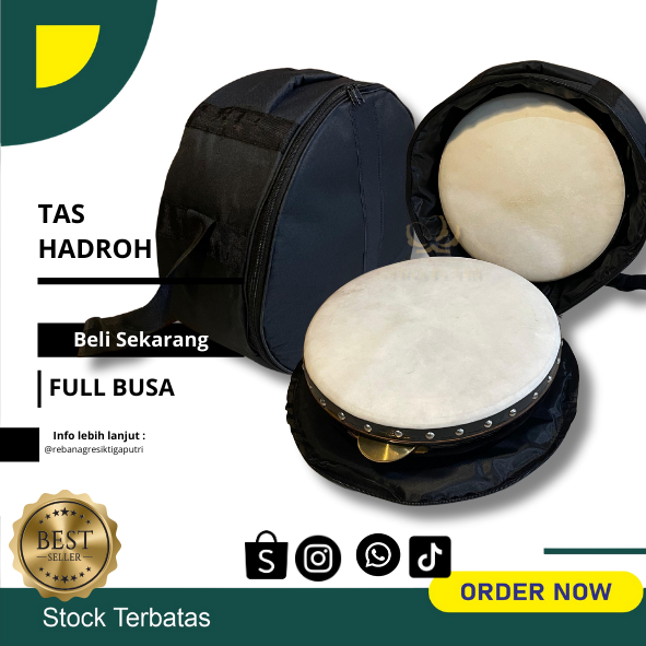 Jual tas rebana isi 2 bahan jib anti air full busa busa tebal tas ...