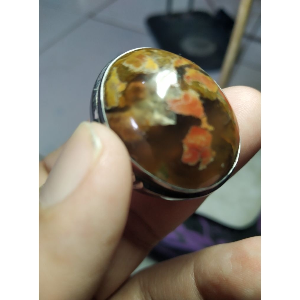 Jual Batu Garut Pancawarna Tua Unik kode 51/1125 | Shopee Indonesia
