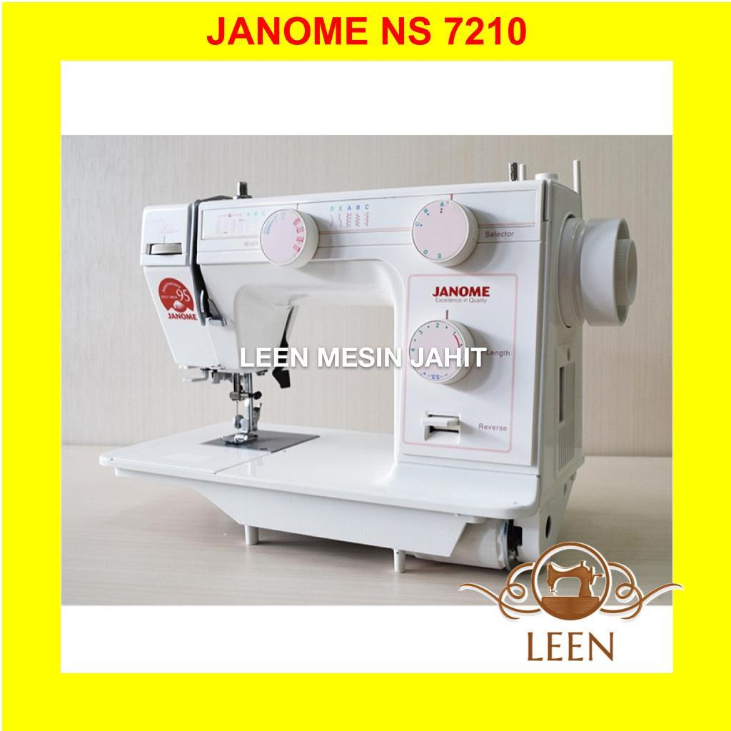Jual Mesin Jahit Semi Portable NS7210 Original JANOME NS 7210 - LEEN ...