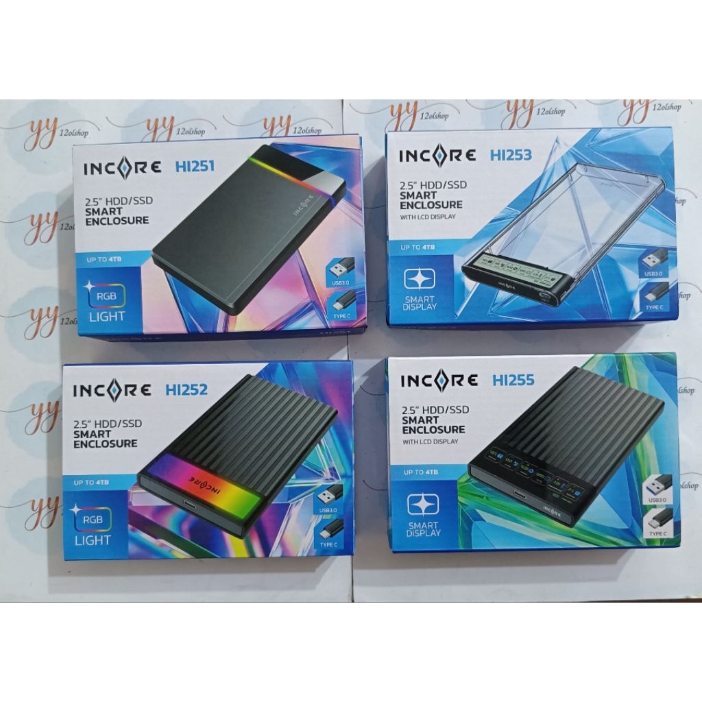 Jual CASING HARDISK INCORE 2.5" | ENCLOSURE HARDISK 2.5" DISPLAY ...