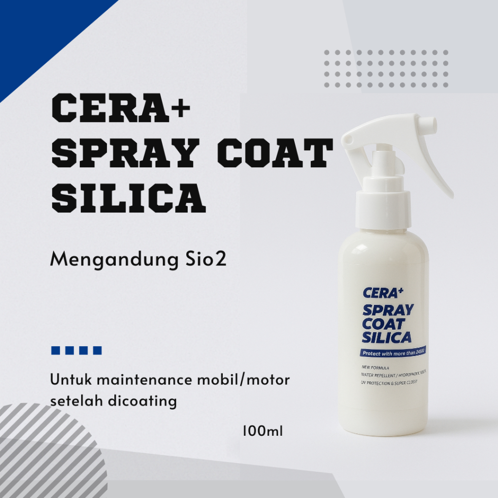 Jual CERA+ SPRAY COAT SILICA | MAINTENANCE COATING MOBIL | Shopee Indonesia