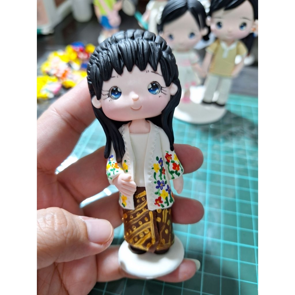 Jual Clay 3Dimensi Figur tinggi 10cm - 12cm | Shopee Indonesia