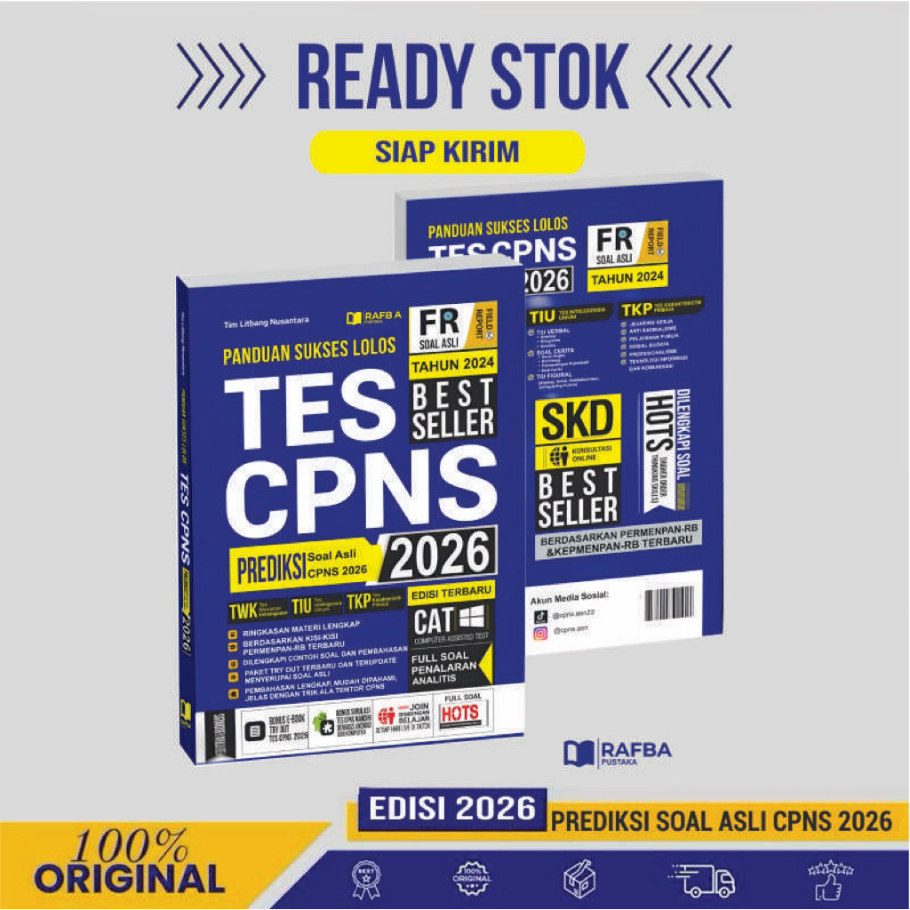 Jual BUKU TES CPNS 2026 FULL SOAL PENALARAN ANALITIS | Shopee Indonesia