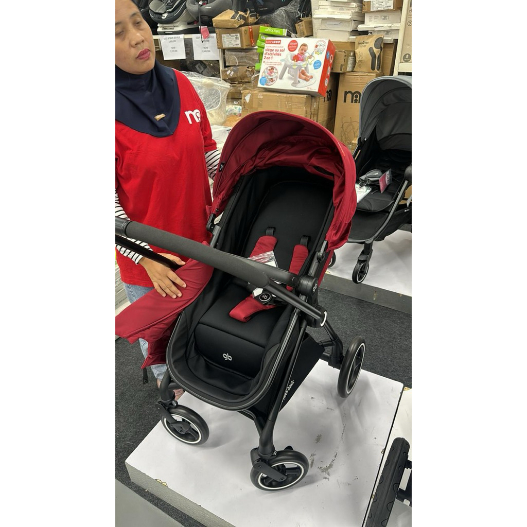 Jual Mothercare GoodBaby Swan Stroller Basic Red (new) | Shopee Indonesia