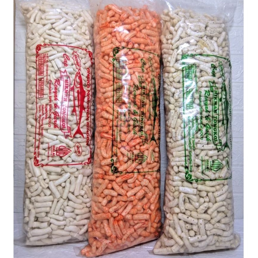 Jual Kerupuk Ikan Tongkol 3 Rasa SPR Snack Renyah & Gurih | Shopee ...